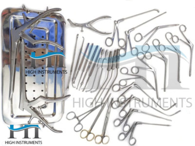 Fess Instruments Set Endoscopic Sinus Surgery A+German Steel ENT ...