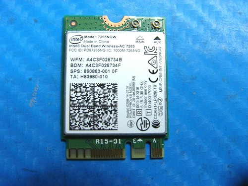Acer Chromebook 11.6" R751T-C4XP Genuine Wireless WiFi Card 7265NGW | eBay