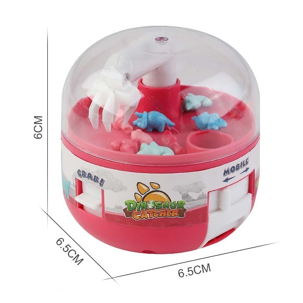 Mini Claw Machine Catch Dinosaur Game Kids Capsule Toy Capsule Catcher Toy