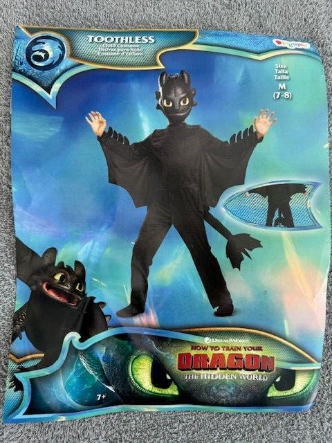 How To Train Your Dragon - Toothless - Children's (38) | eBay