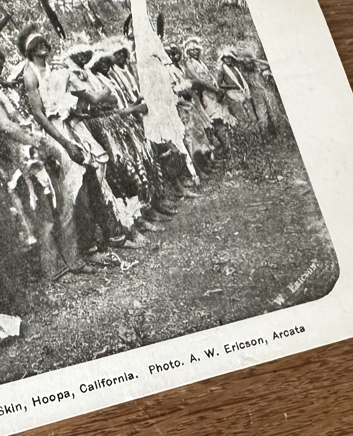 Antique Hoopa California Native American Dance Ericson RPPC Photo ...