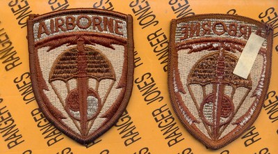 US Army Special Operations Command Korea Airborne SOCKOR Desert DCU ...