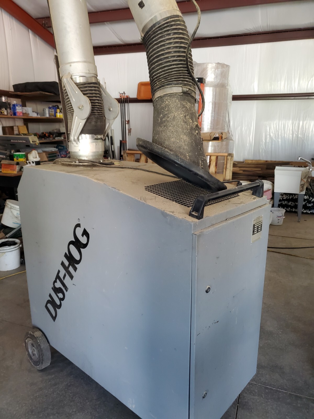 1 USED UAS FPH2-2 PORTA-HOG DUST-HOG VACUUM FUME EXTRACTOR ***MAKE ...