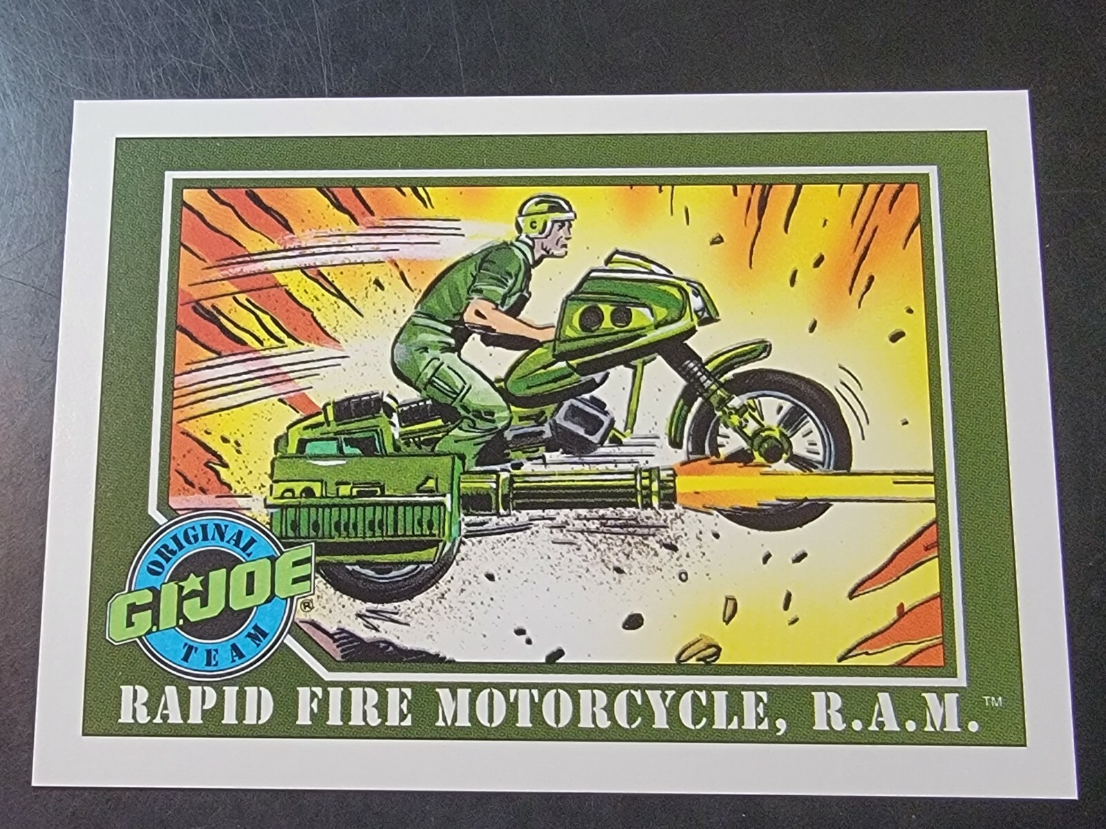 1991 Impel GI Joe #55 Rapid Fire Motorcycle | eBay