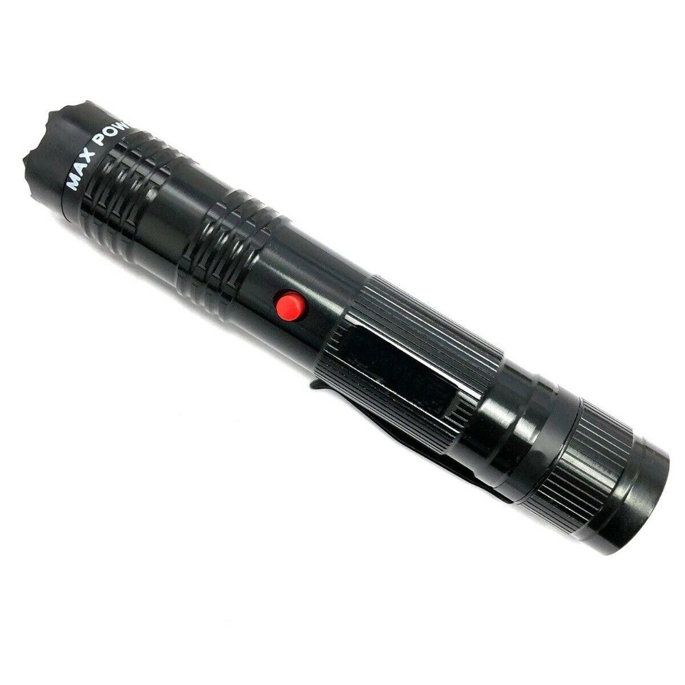 10PC BLACK Metal Self Defense Stun Gun 499MV Tactical Military ...