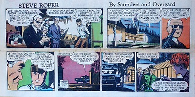 Steve Roper & Mike Nomad - full color Sunday comic page - April 21 ...