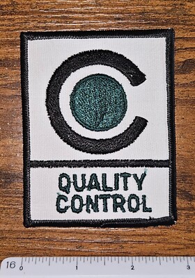 Quality Control Vintage Mechanical Company Patch | eBay