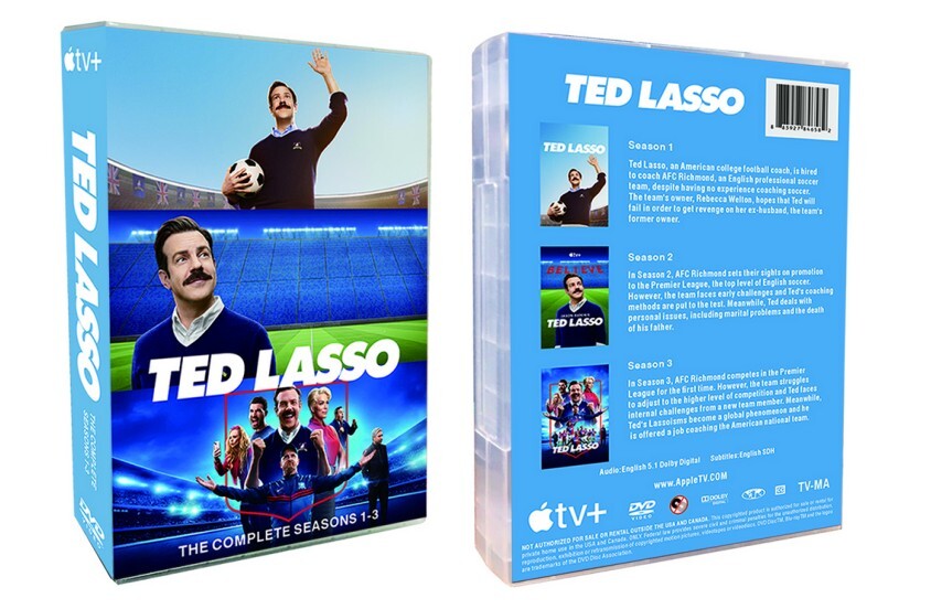 Ted Lasso: The Complete Series DVD Seasons 1-Three , Comedy | eBay