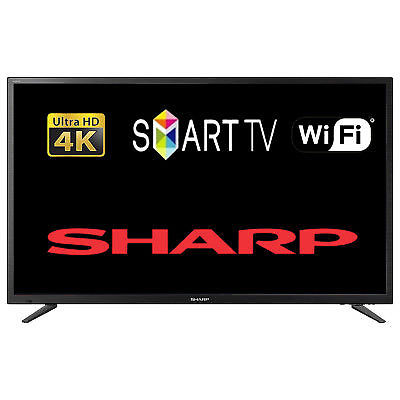 Sharp 49" LC-49CUG8052K 4K UHD 2160p Smart LED TV - Black for sale ...