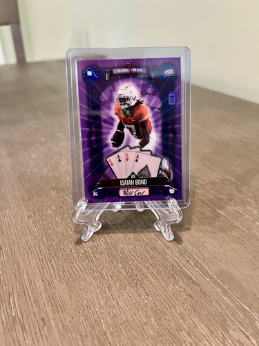 Isaiah Bond Wild Card 5 Card Draw Spring edition Purple /4 Texas ...
