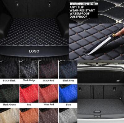 For BMW All Models Car Trunk Mats Custom Waterproof Auto Liner Carpets ...