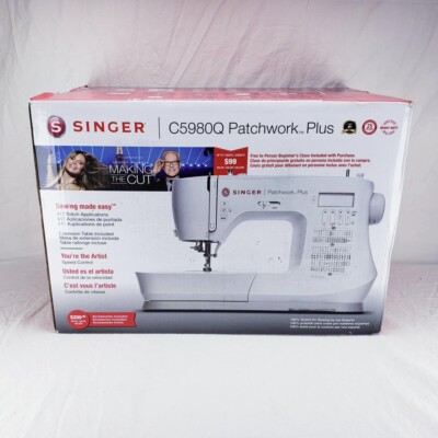 Singer C5980Q Patchwork™ Plus Sewing and Quilting Machine - C5980Q ...