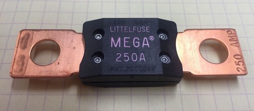 MEGA FUSE 250 (Amp) 32V Made by LITTELFUSE part # 0298250.ZXEH | eBay
