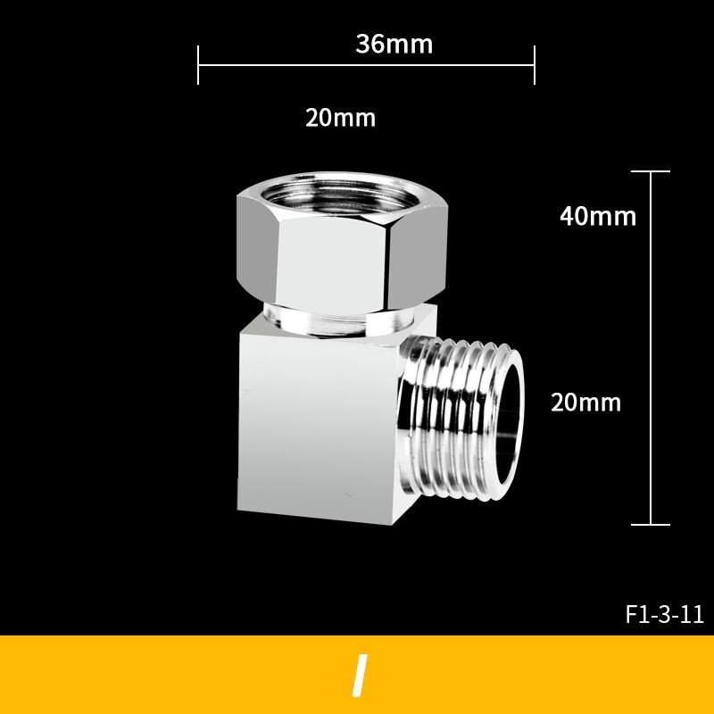 3-Way Kitchen Sink Splitter Faucet Adapter Water Tap Connector Diverter ...