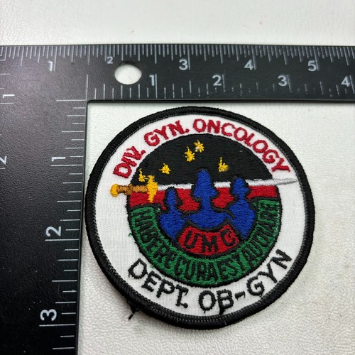 Vtg c 1990s UMC MEDICAL DIV. GYN ONCOLOGY DEPT. OB-GYN Patch (med ...