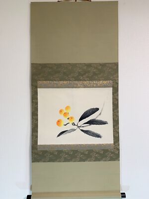 Paintings & Scrolls - Hanging Scroll Jiku Kakejiku Japan Painting