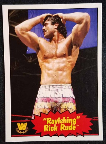 2012 Topps Heritage WWE Wrestling #98 "Ravishing" Rick Rude NR-MINT++ ...