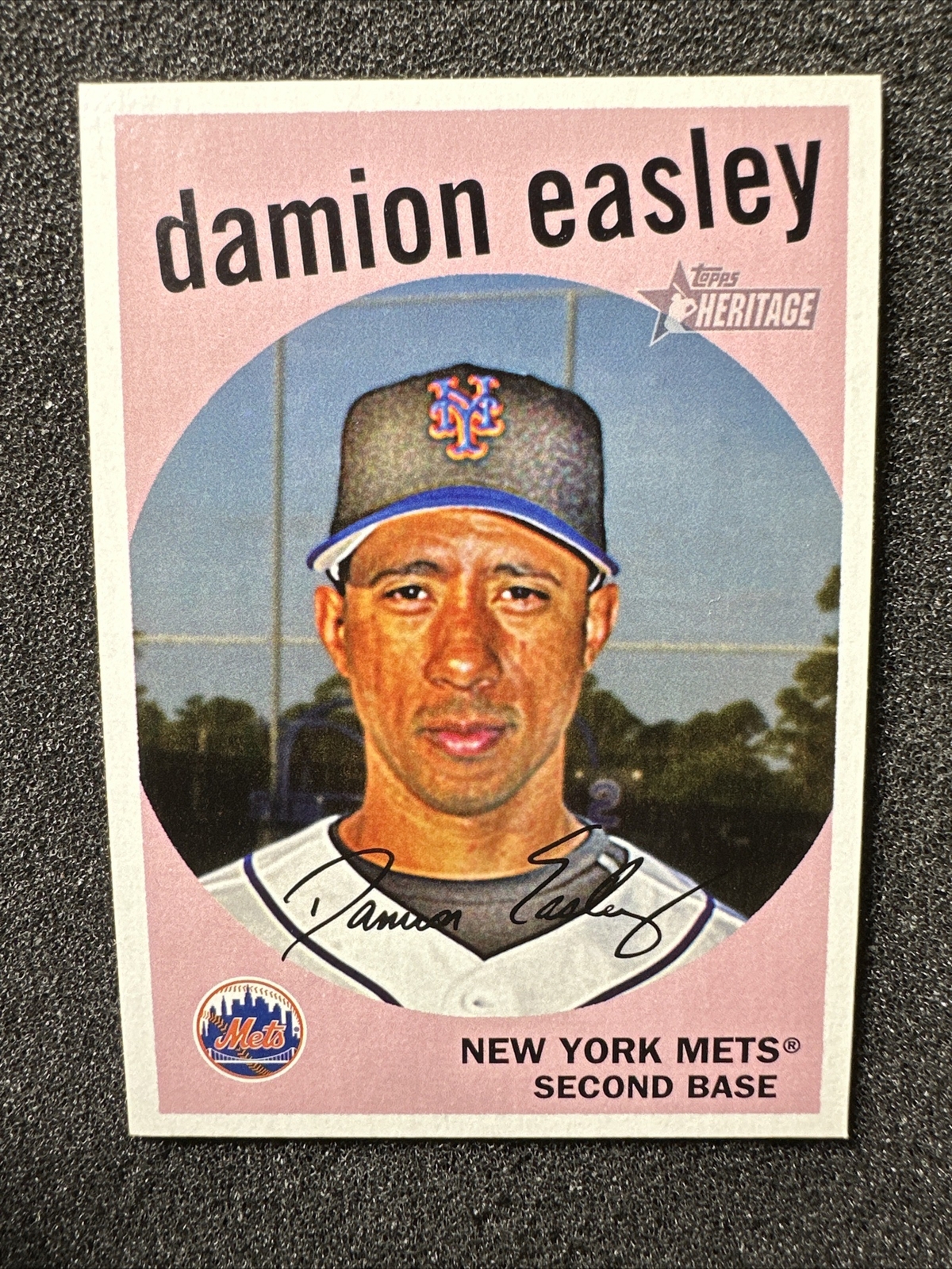 DAMION EASLEY #568 2008 Topps Heritage High Number New York Mets | eBay
