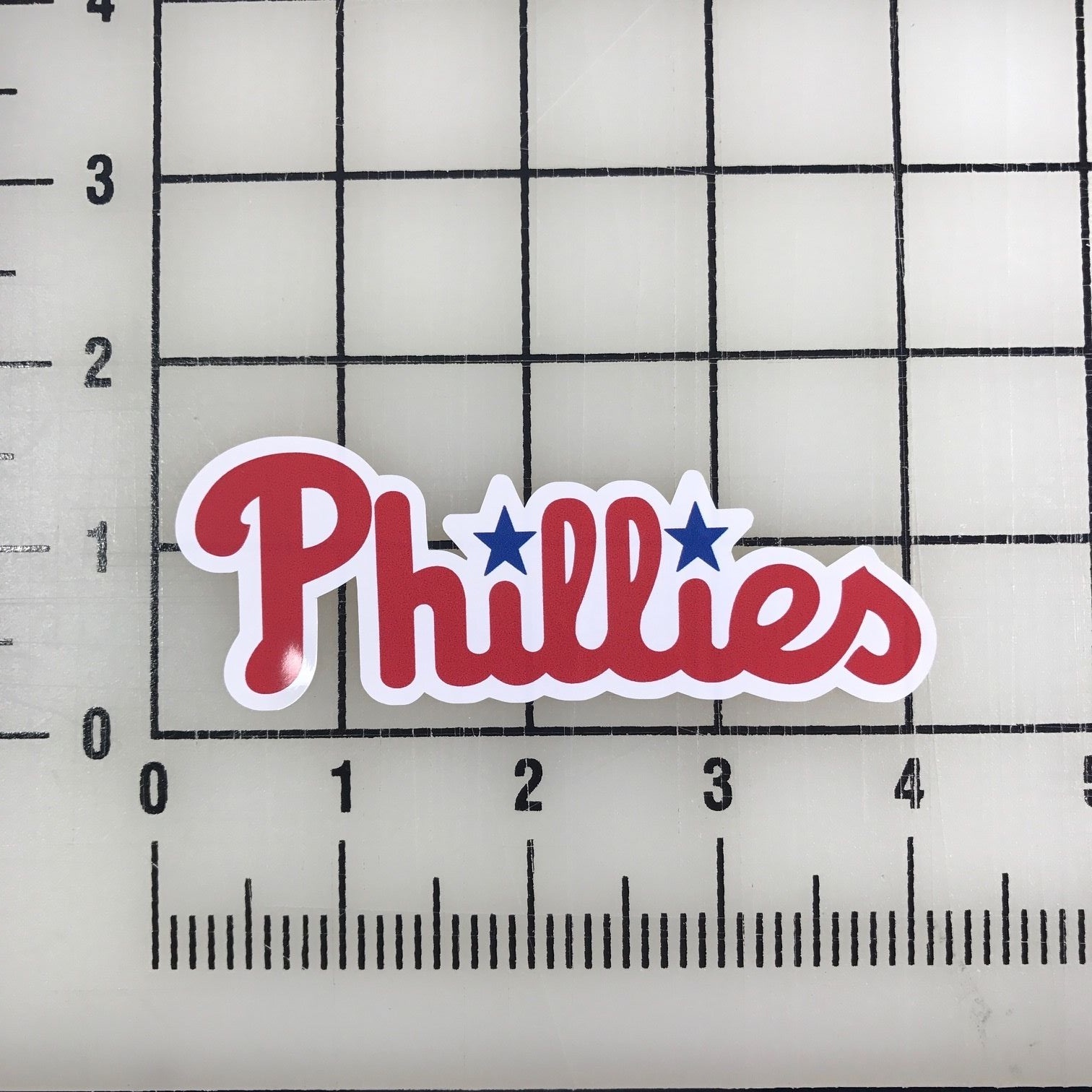 Philadelphia Phillies MLB 4" Wide VInyl Decal Sticker - BOGO | eBay