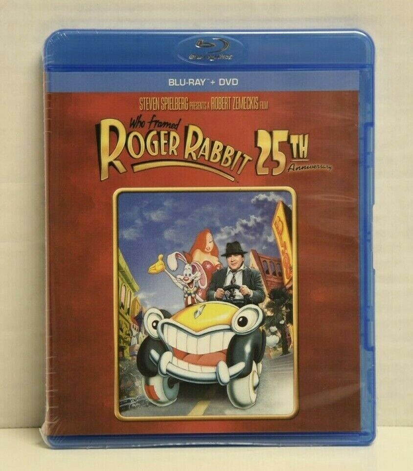 WHO FRAMED ROGER RABBIT - 25TH ANNIVERSARY EDITION - BLU-RAY + DVD ...