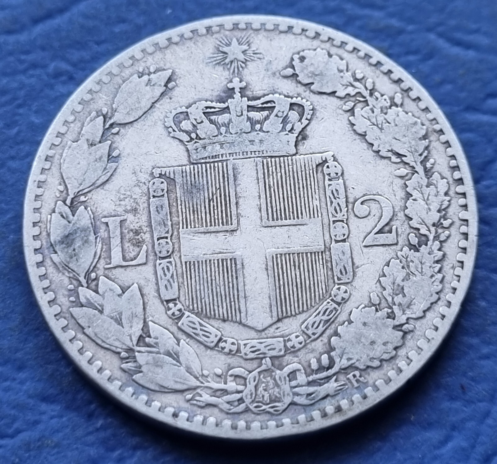 MONETA COIN REGNO D'ITALIA RE UMBERTO I° SAVOIA 2 LIRE 1882 DUE MILANO ...