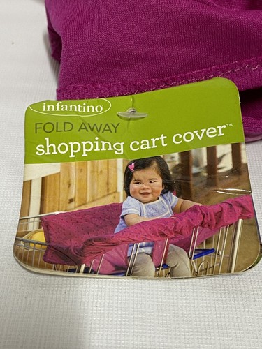Infantino Play and Away Shopping Cart Cover Slim Neoprene Rose and ...