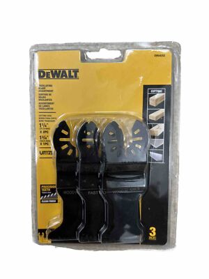 DeWalt Oscillating Blade Assortment 3 Pack - DWA4252 SEALED | eBay