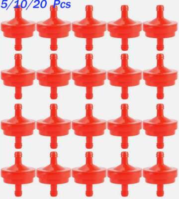 5-20X Lawn Mower 1/4" Inline Gas Fuel Filter Fits Briggs Stratton ...