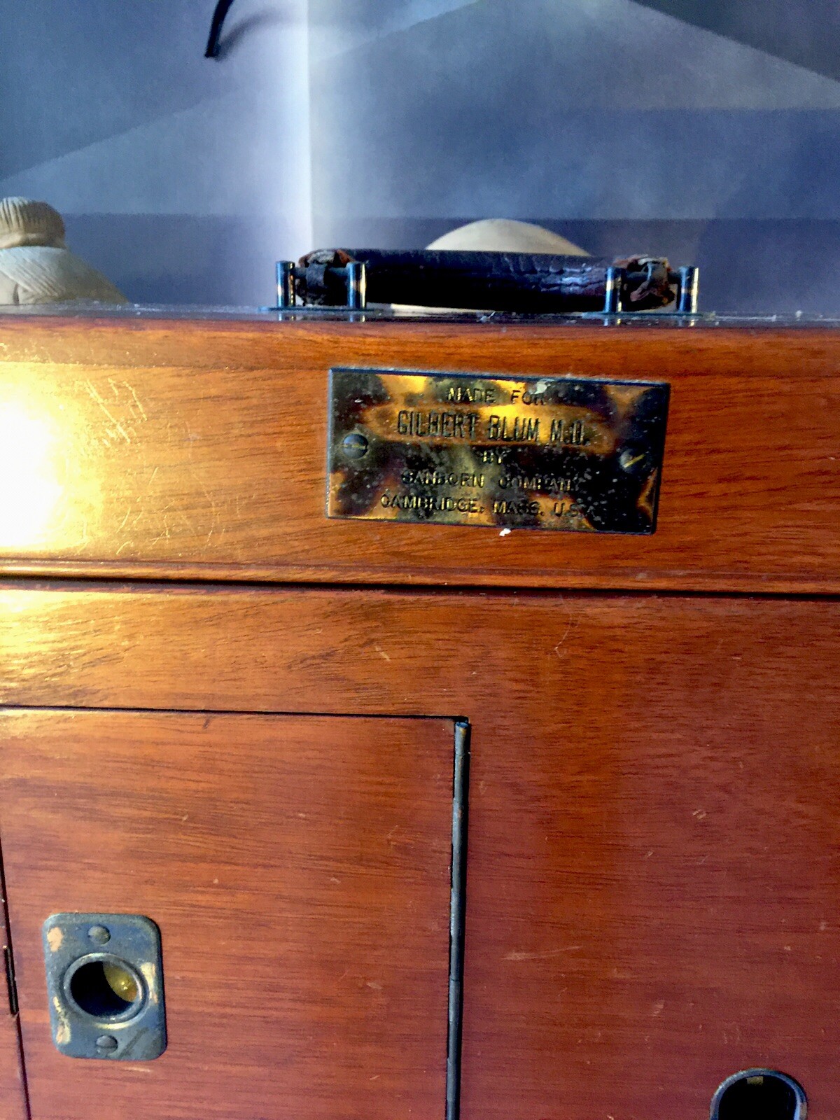 Antique Medical Sanborn Portable EKG Machine Model 51 | eBay