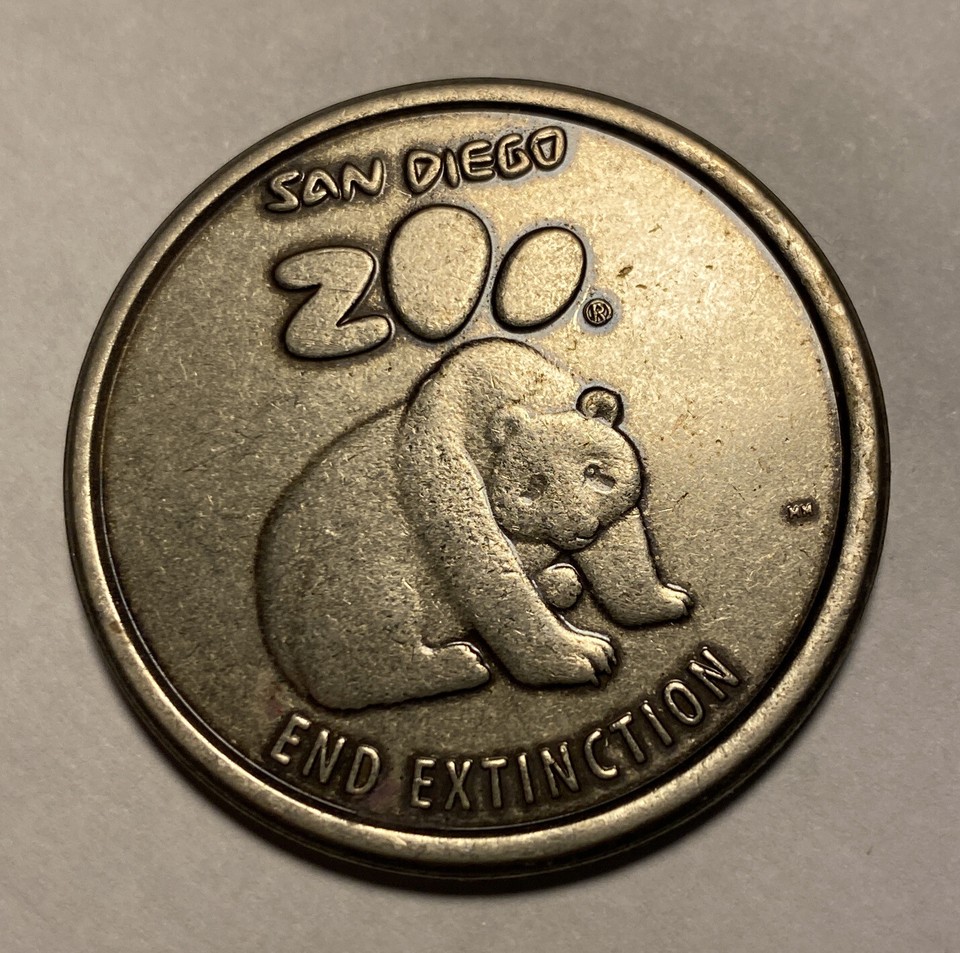 San Diego Zoo Asian Elephant Coin R13 | eBay