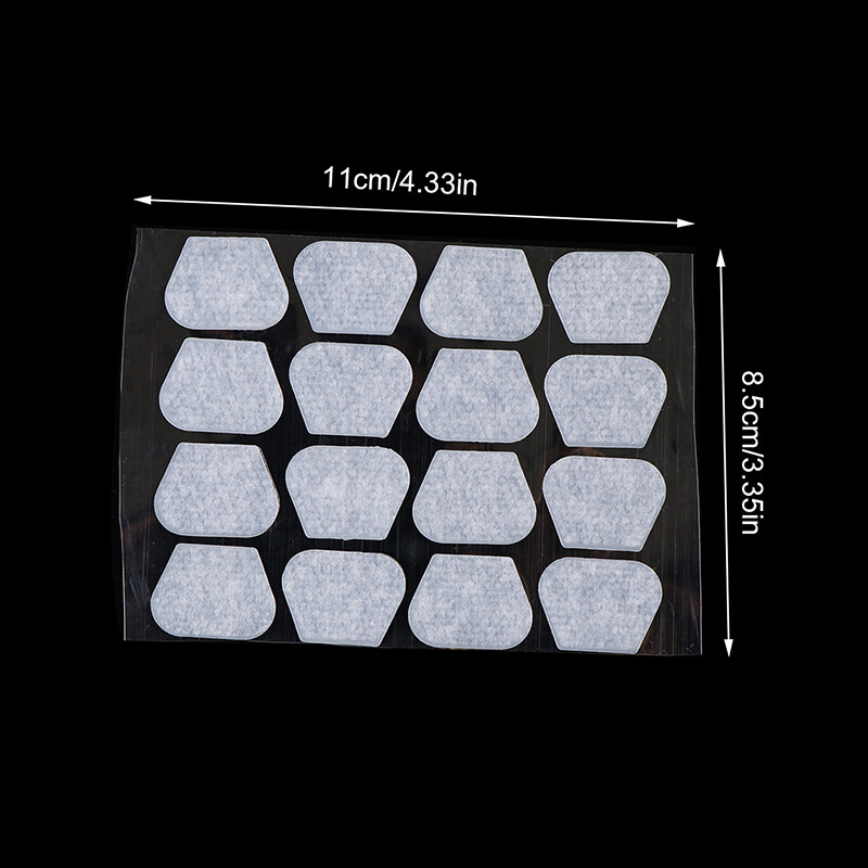 16Pcs/Set Non-Slip Guitar Pick Grips New Silicone Adhesive Silicone ...