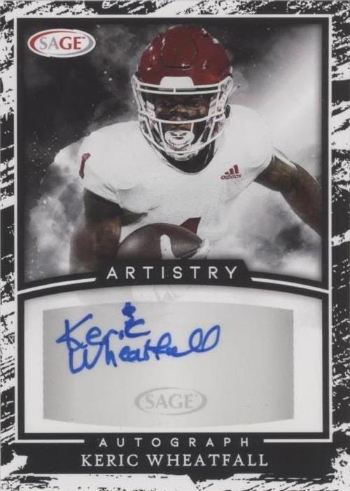 2022 SAGE Artistry - Autographs Keric Wheatfall #A-KW (AU, RC) for sale ...