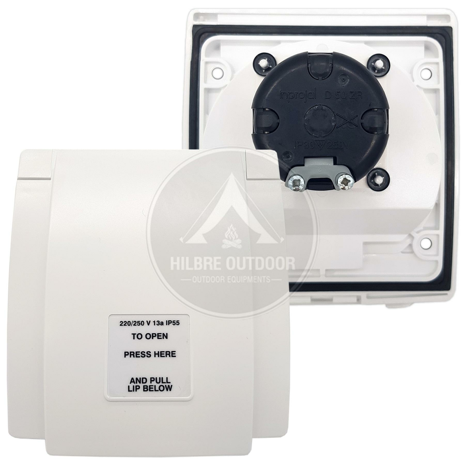 Bullfinch External Electric Utility Point - White (609301) for sale ...