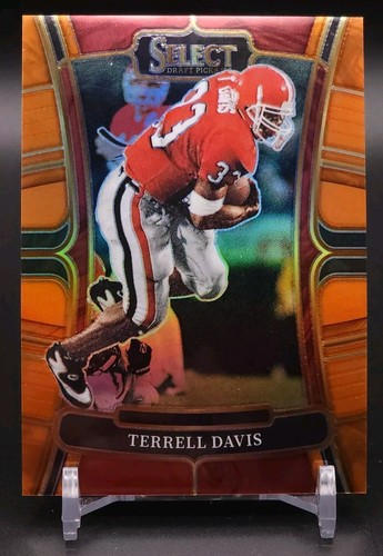 TERRELL DAVIS 2023 Panini Select Draft Picks #88 Orange Prizm /49 ...