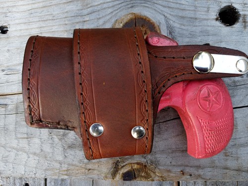 Made to Order Bond Arms Leather Cross-Draw Driving Holster | eBay