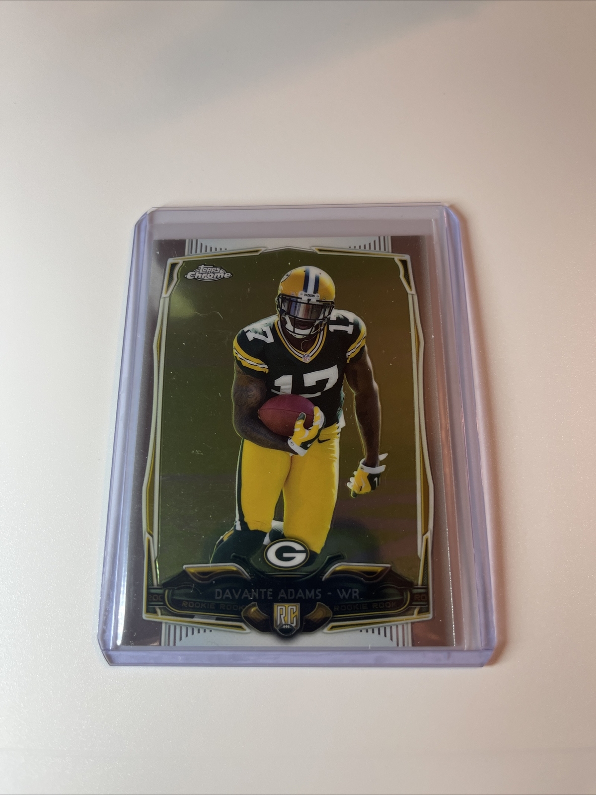 2014 Topps Chrome DAVANTE ADAMS Rookie Card RC #114 Packers Raiders | eBay