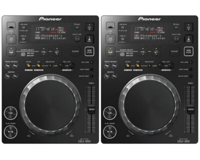 2x PIONEER CDJ-350 USB Multi Player, CD, Mp3, PC Controller Dj (BRAND ...