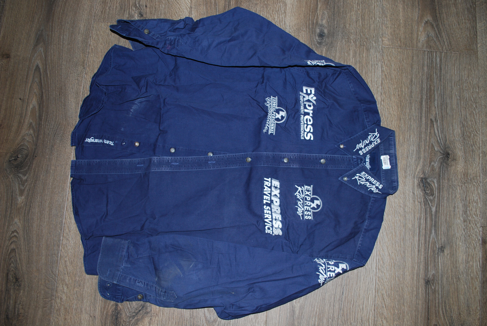 PBR Bull Riding Sponsor Contestant Shirt Rodeo COREY NAVARRE PRCA ...