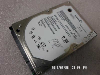 SEAGATE ST98823AS P/N 9W3183-022, 395292-003 80GB HARD DRIVE SATA 2.5 ...