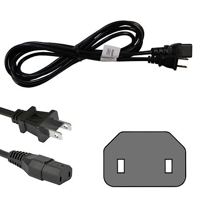10ft AC Power Cord for RCA F, G, P, X Series HDTV TV LCD LED Plasma ...
