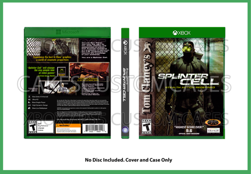 Tom Clancy's Splinter Cell (Microsoft Xbox, 2002) for sale online | eBay