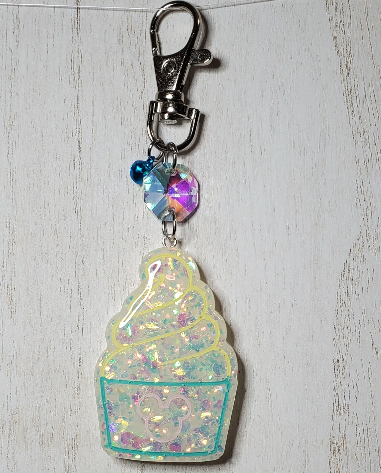 Mickey Mouse Disney World Dole Whip Keychain | eBay