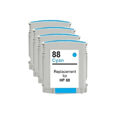 4 Cyan ink Cartridge Fits For HP Officejet Pro K5400n K8600 L7480 L7550 ...