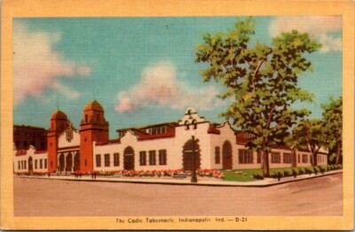 Postcard The Cadle Tabernacle Indianapolis Ind | eBay