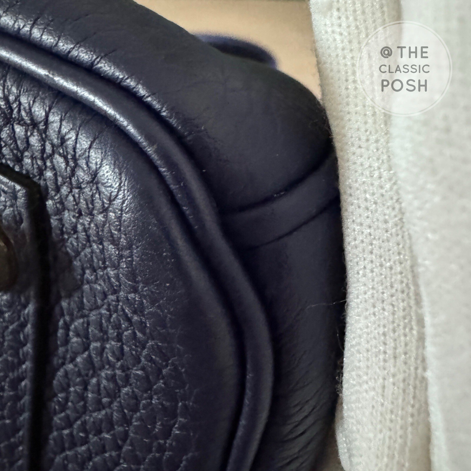 EUC Hermes Birkin 30cm Blue Nuit Clemence Gold Hardware Deep C Stamp | eBay