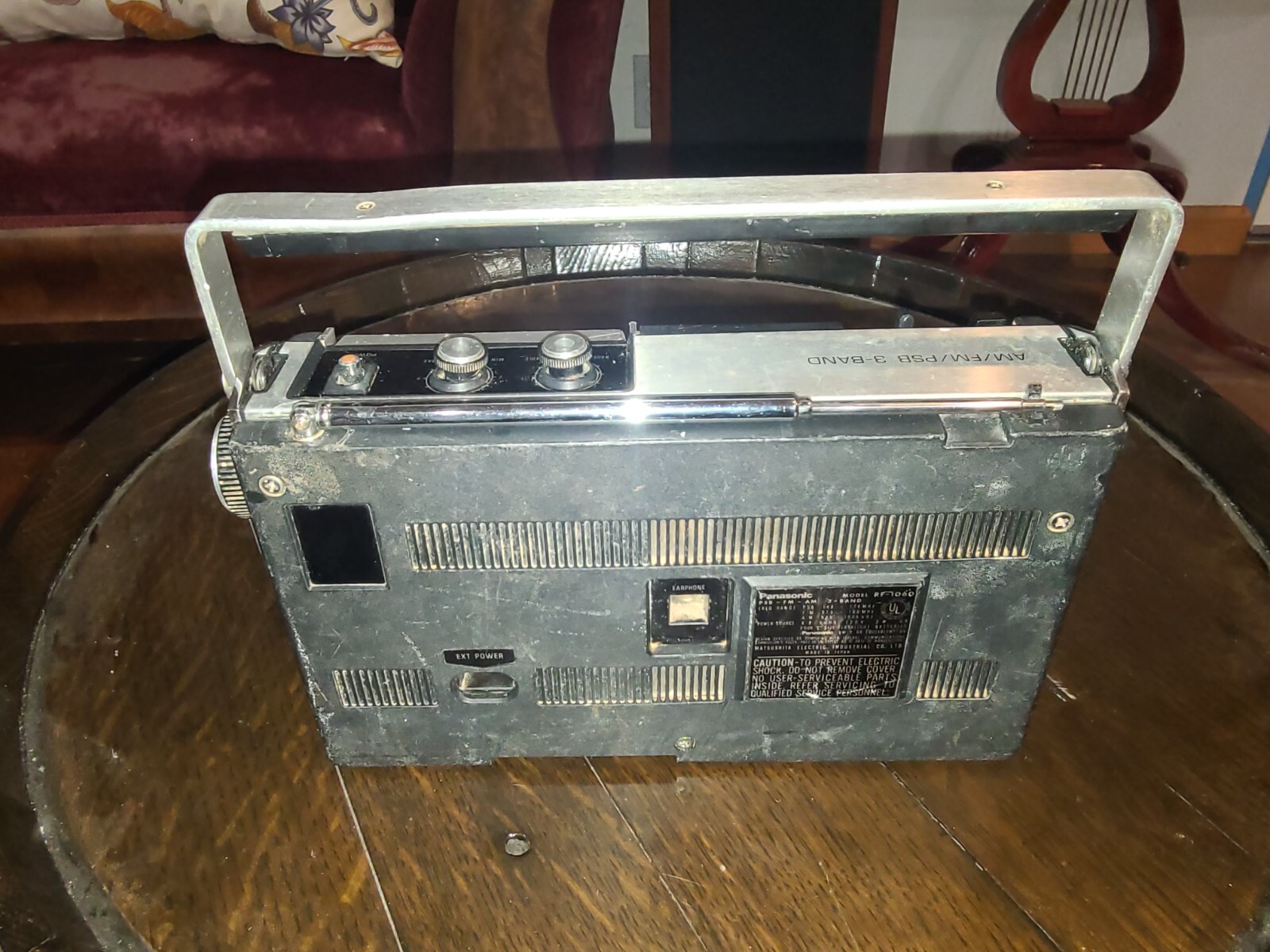 1970s Panasonic 3 Band Am-fm-psb Radio Model Rf-1060 Works for sale ...