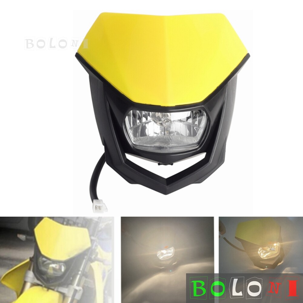 Supermoto Headlight For Suzuki RM RMZ DRZ200 DRZ400 DR200 DR250 DR400 ...