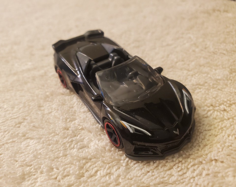 Matchbox 2023 CHEVY CORVETTE Z06 CONVERTIBLE, BLACK, Chevrolet #40/125 ...
