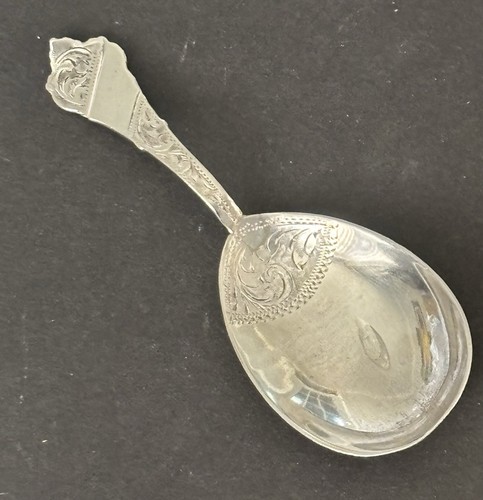 Decorative Antique HM 1906 Solid Silver Tea Caddy Spoon Maker WD | eBay