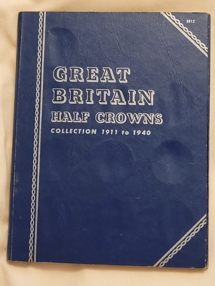 5 x Whitman, Silver Coin Collection Folders, (Empty). Good Condition ...